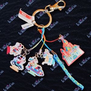 Disney | Accessories | Disneyland Park Icons Keychain | Poshmark